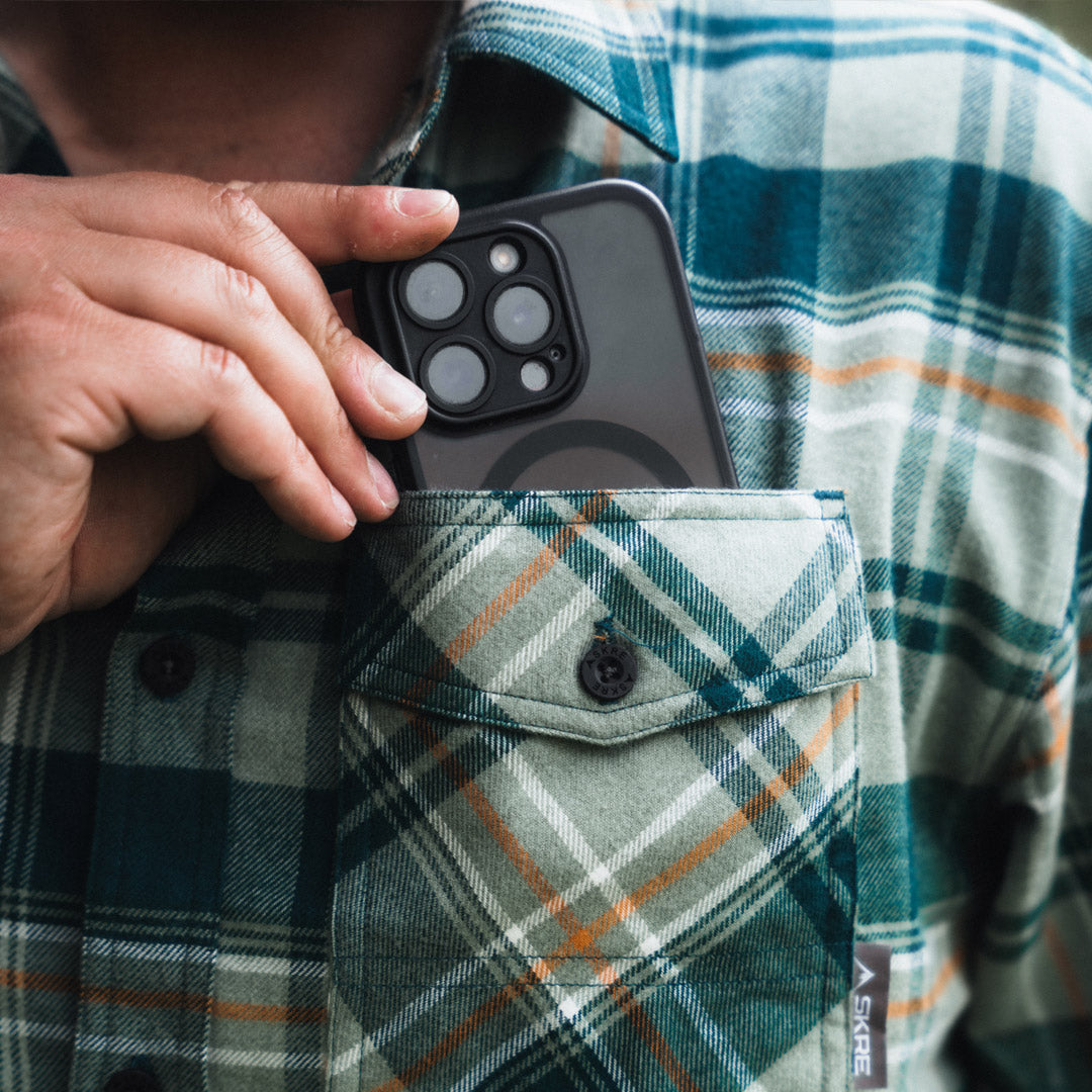 Delta Flannel Tops – SKRE Canada